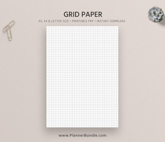 Basic Pages, Dot Grid, Grid, Lined Paper, Notebook, A4, Letter Size, A5 ...