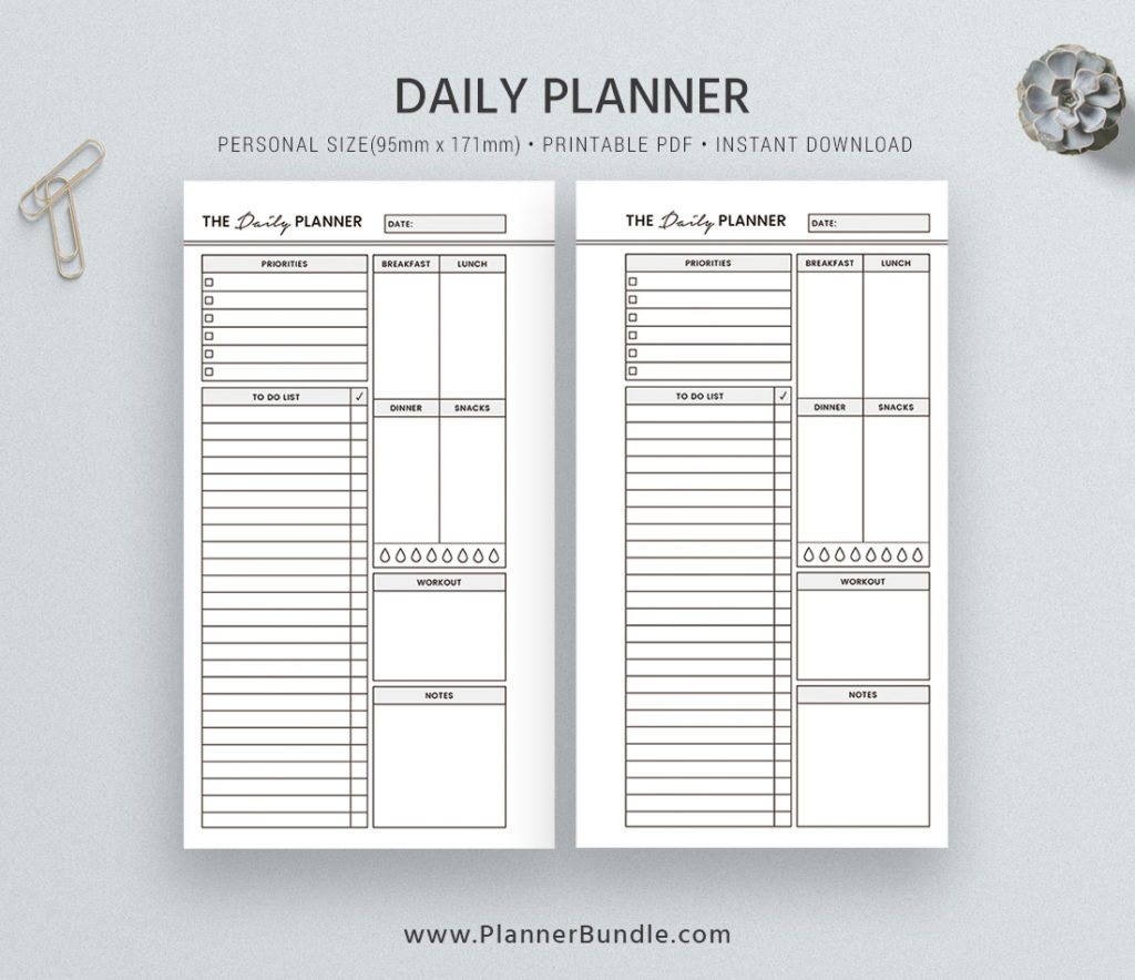 Planner Bundle, Daily, Weekly, Monthly, To Do, Notes, Planner Inserts ...